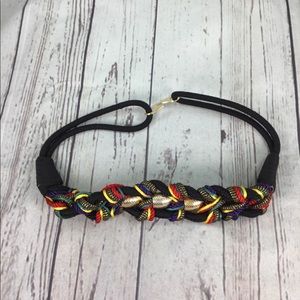 Vintage | Accessories | Vintage Braided Colorful Belt Small | Poshmark